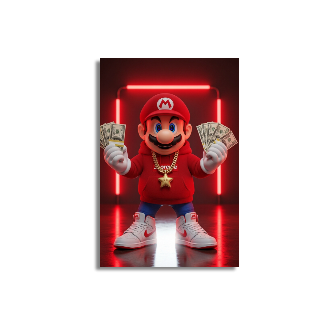 Cuadro Impreso Mario Supreme • Oport